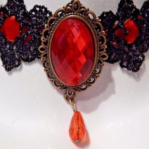 Jewelry | Gothic Lace Choker Victorian Burlesque Collar Retr | Poshmark